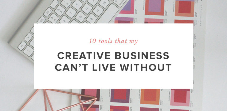 10 Tools that My Creative Business Can’t Live Without - Jules Design