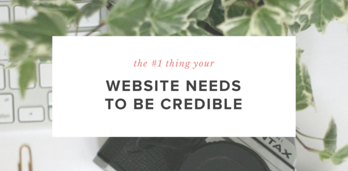 The #1 Thing Your Website Needs to be more Credible - Jules Design