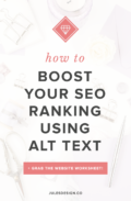 Boost Your SEO Ranking Using ALT Text - Jules Design