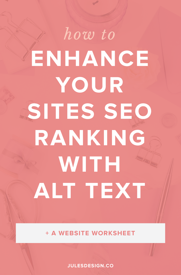 Boost Your SEO Ranking Using ALT Text - Jules Design