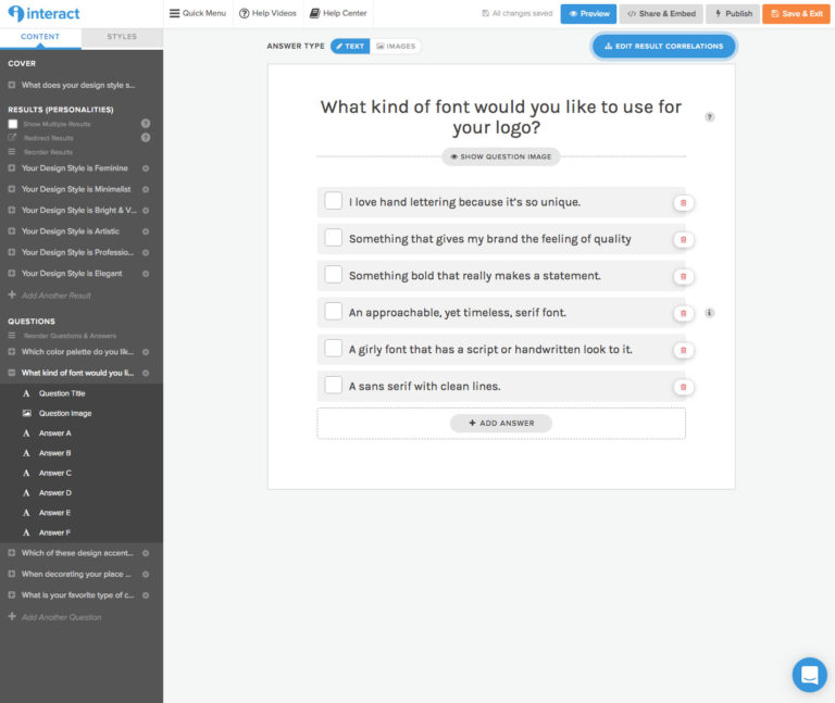 How to Create a Quiz that Grows Your Email List - Jules Design