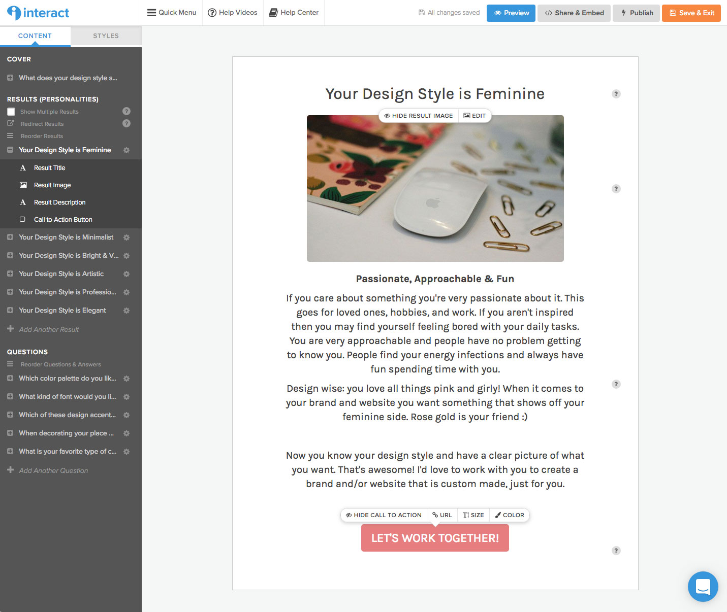 How to Create a Quiz that Grows Your Email List - Jules Design