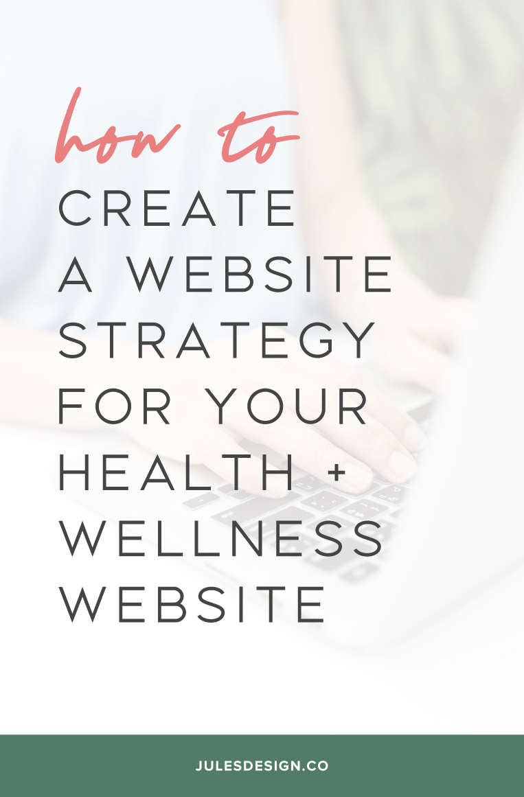 How to Create a Website Strategy for your Health & Wellness Website ...